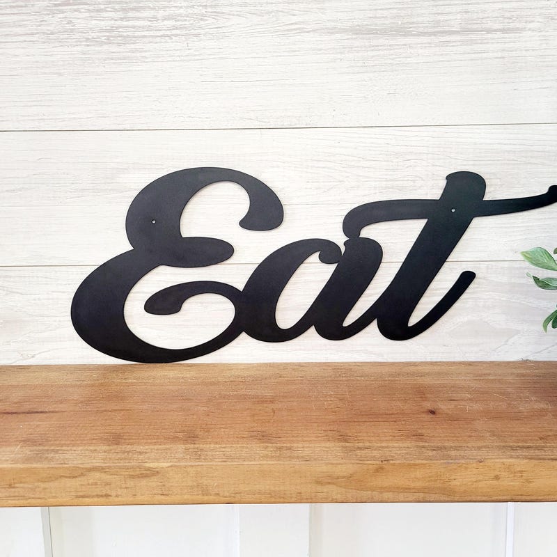 Metal Wall Art Kitchen - Etsy