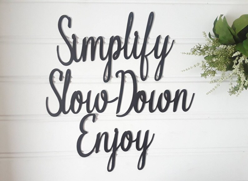 Custom Cursive Sign Last Name Nursery Room ANY 2 Words | Etsy