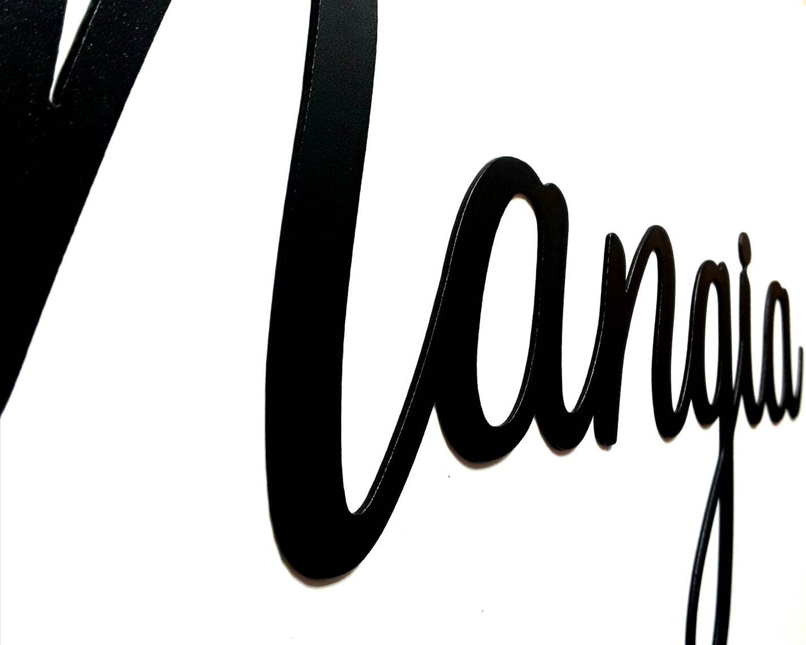 Mangia Sign | Mangia Metal Sign | Eat Sign | Mangia Tutti | Kitchen ...