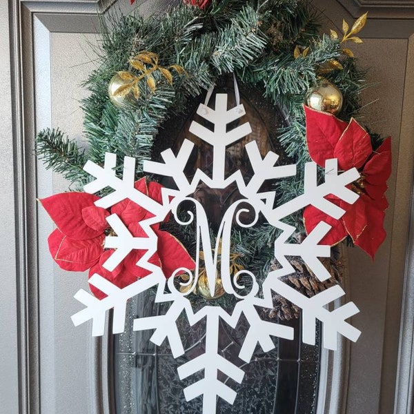 Snowflake Wreath - Etsy