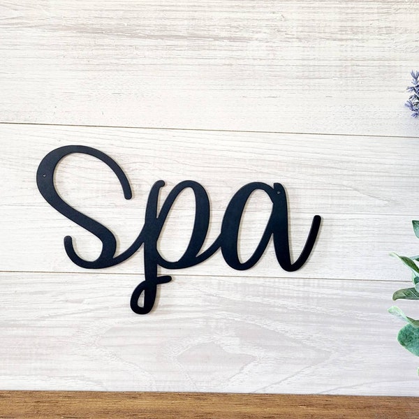 Spa Sign - Etsy