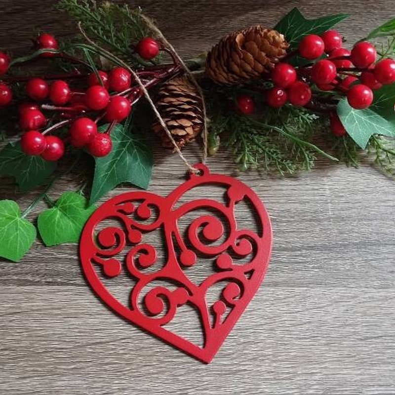 Laser Cut Hearts - Etsy