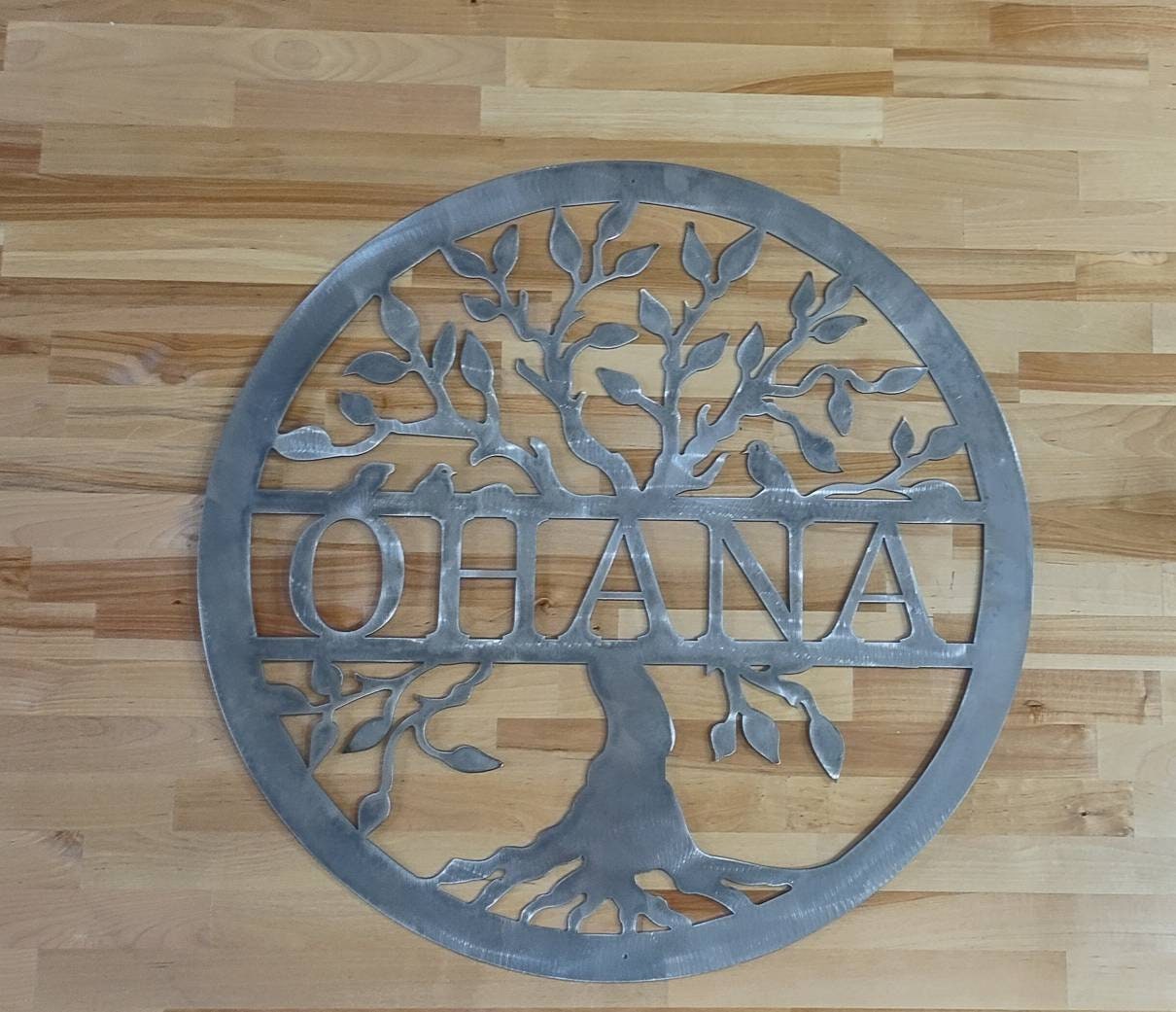 Ohana Sign Ohana Tree Of Life Sign Family Tree Sign Metal | Etsy