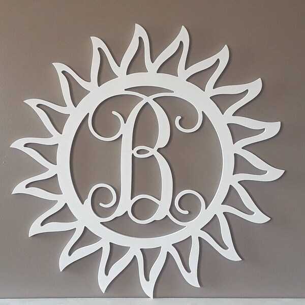 Wreath With Monogram - Etsy