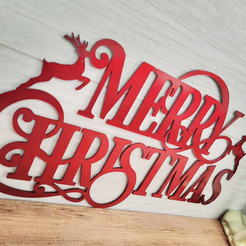 Christmas Metal Art - Etsy