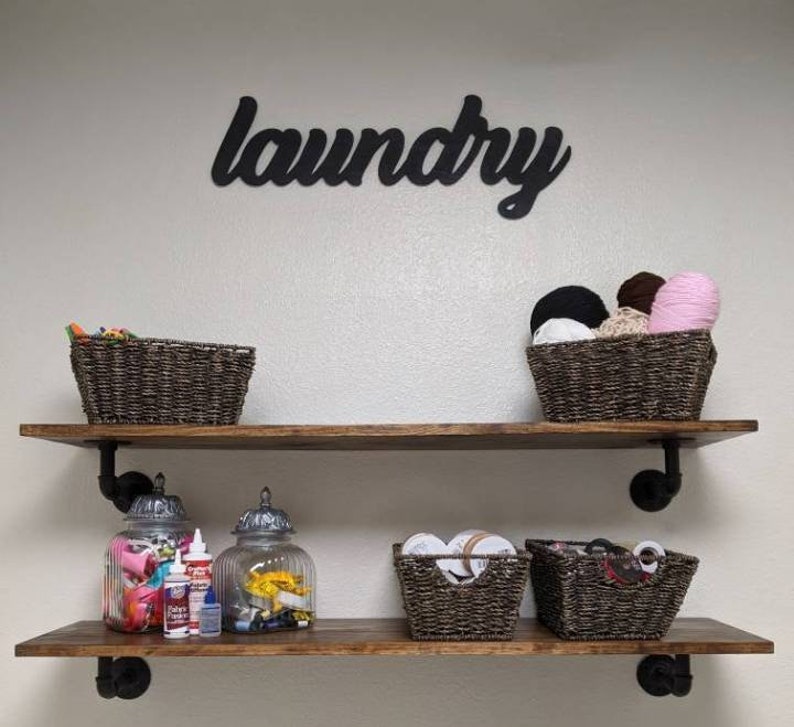Laundry Room Sign Cursive Laundry Sign Script Laundry Sign - Etsy