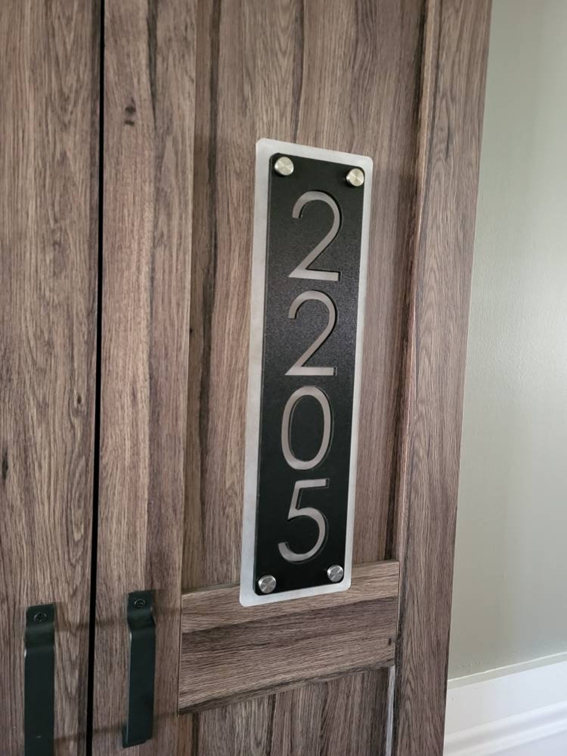 Vertical House Address Sign Modern House Numbers Acrylic - Etsy