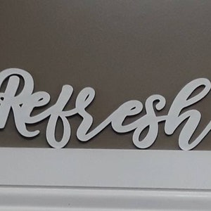 Relax Refresh Renew Bath Signs Relax Bathroom Sign Set of 3 Wood ...