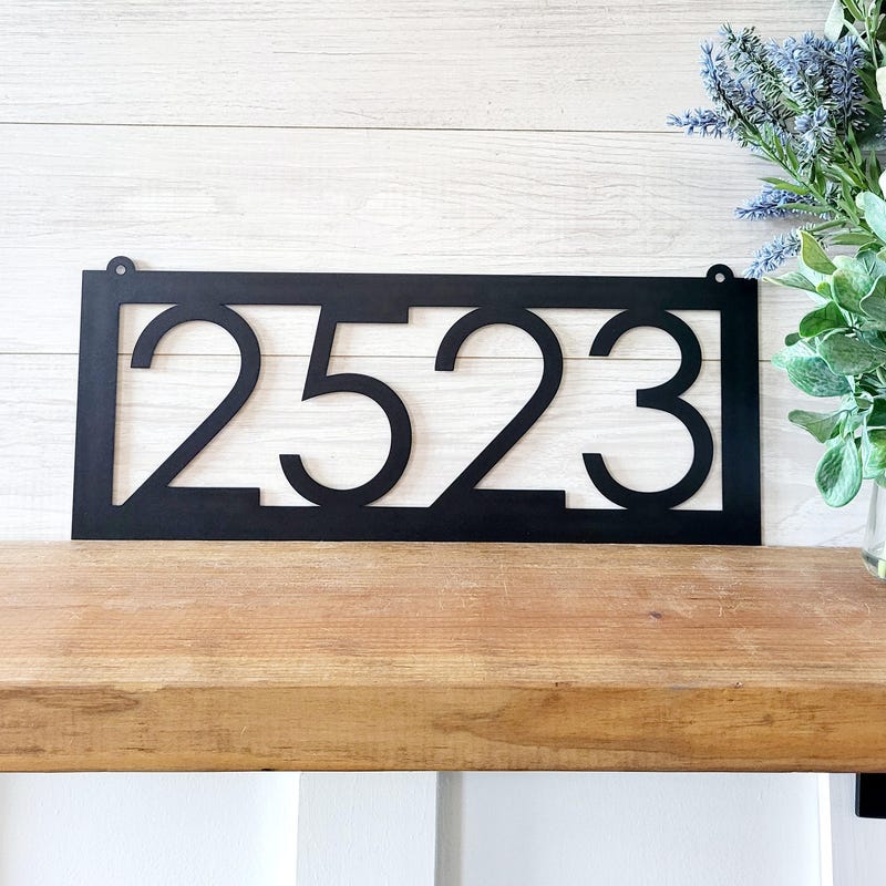 Hanging Address Sign - Etsy