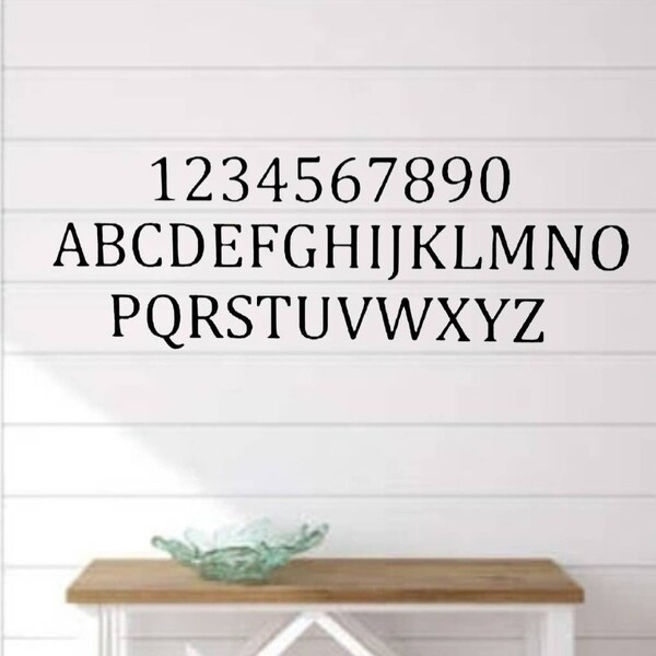 Mailbox Letters - Etsy
