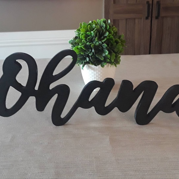 Ohana Wood Sign - Etsy