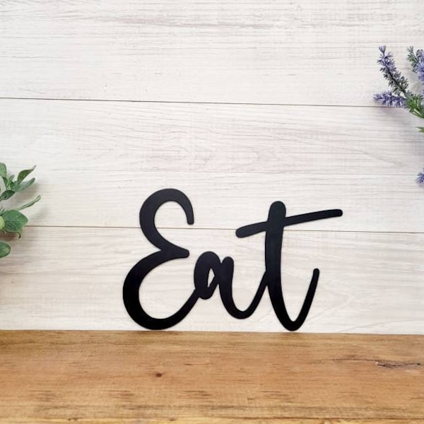 Eat Sign - Etsy