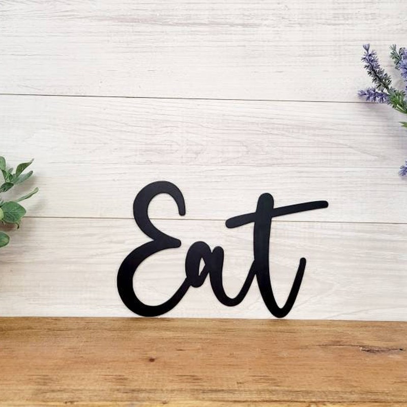 Metal Kitchen Sign - Etsy