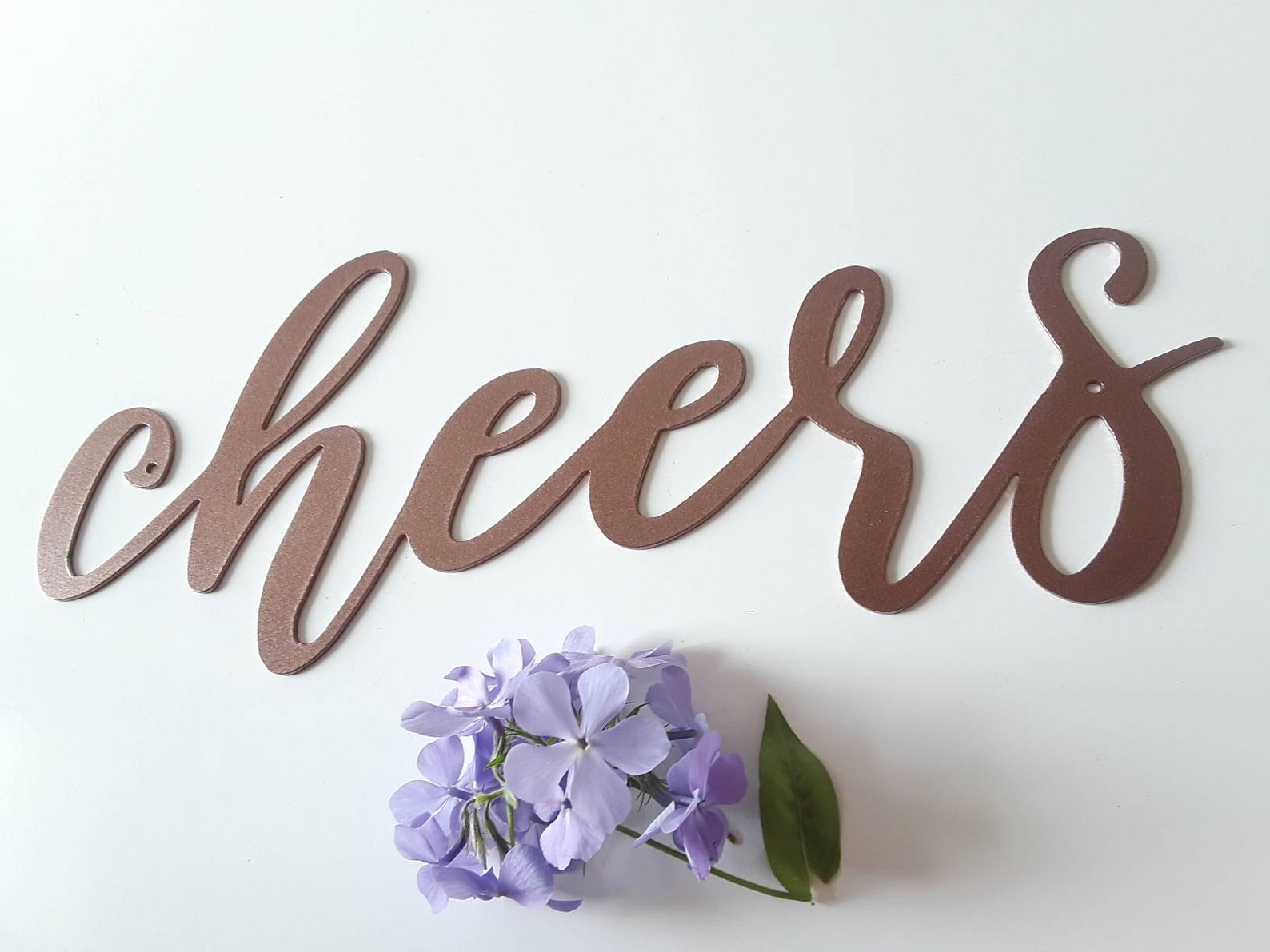Cheers Sign Metal Cheers Sign Script Cheers Sign Script - Etsy