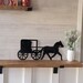 Metal Horse Buggy Sign Horse Carriage Sign Horse Farm Sign - Etsy