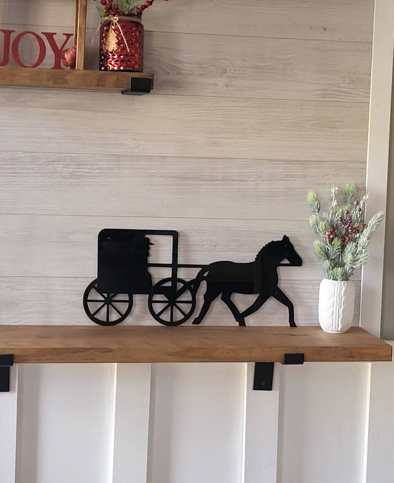 Metal Horse Buggy Sign Horse Carriage Sign Horse Farm Sign - Etsy