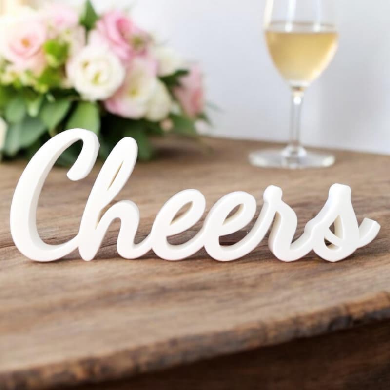 Cheers Sign - Etsy