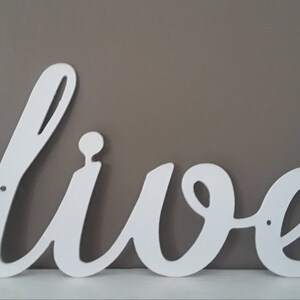 Live Laugh Love Metal Signs | Family Photo Wall | Home Decor| Set of 3 ...