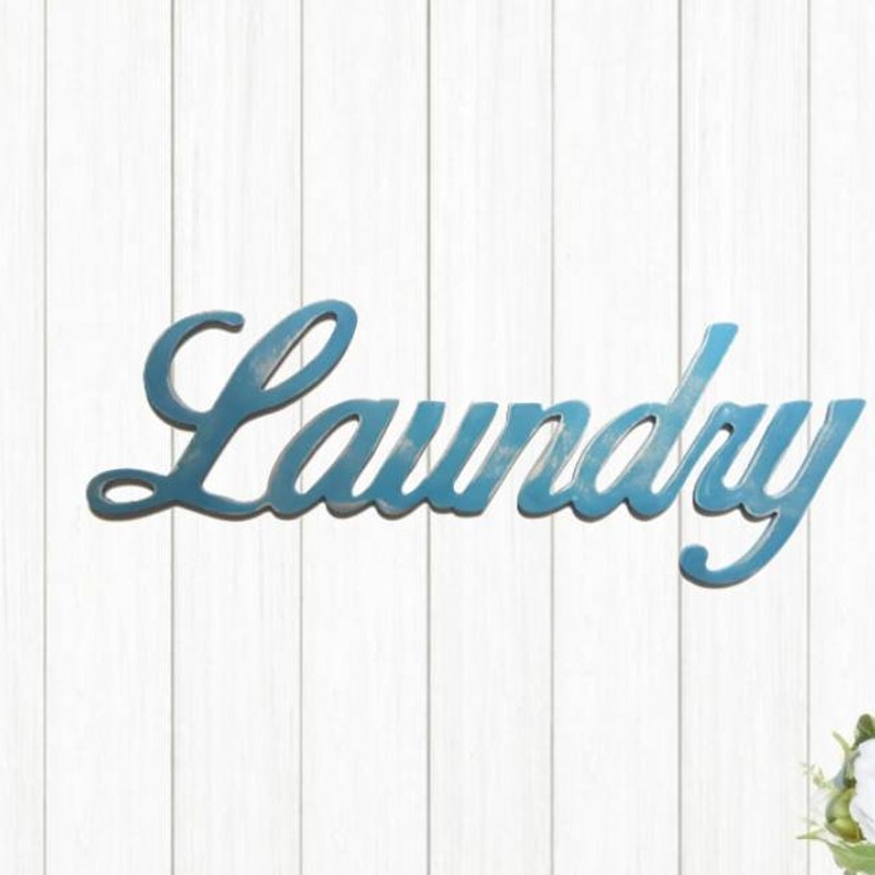 Wood Laundry Sign - Etsy