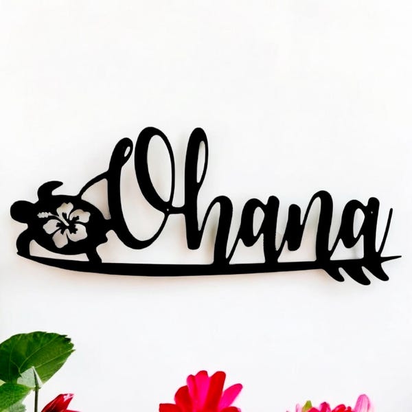 Ohana Sign - Etsy