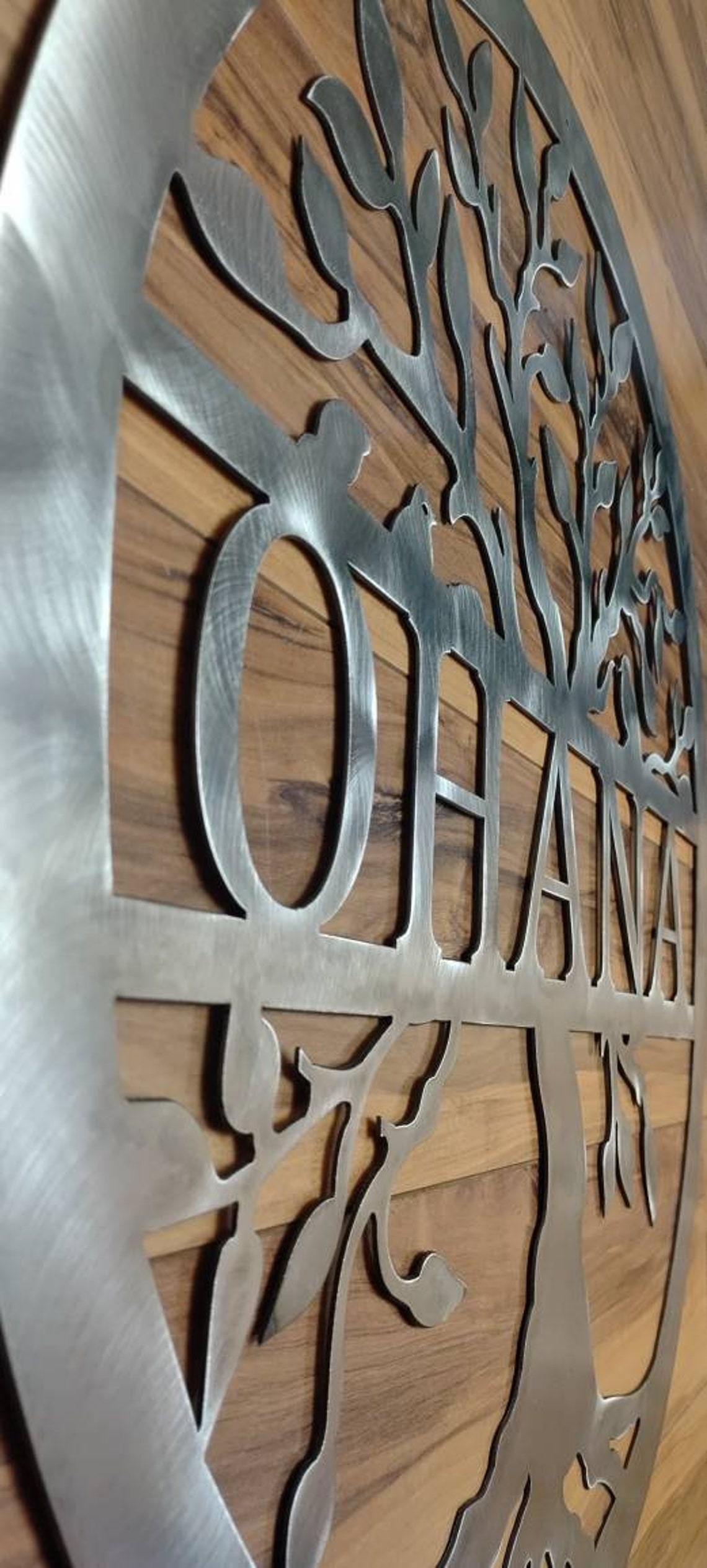 Ohana Sign Ohana Tree of Life Sign Family Tree Sign Metal | Etsy