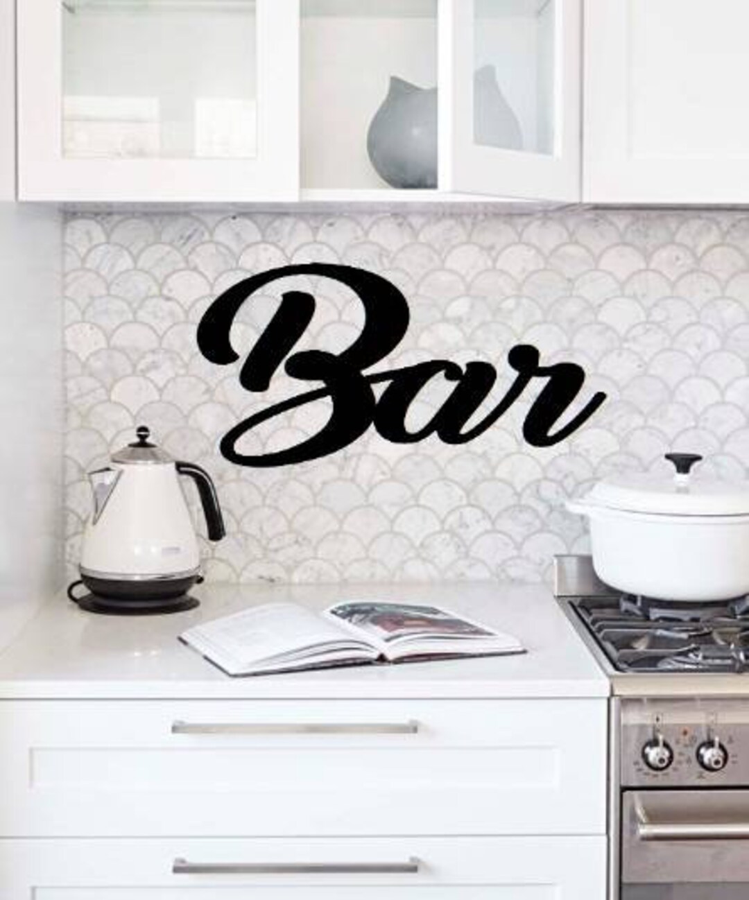 Bar Sign Cursive Bar Sign Metal Cursive Bar Sign Bar Script Word ...
