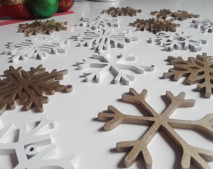 5"x5" Snowflake 12 Gauge Steel Plate Metal Sign Cutout Art CNC Plasma ...