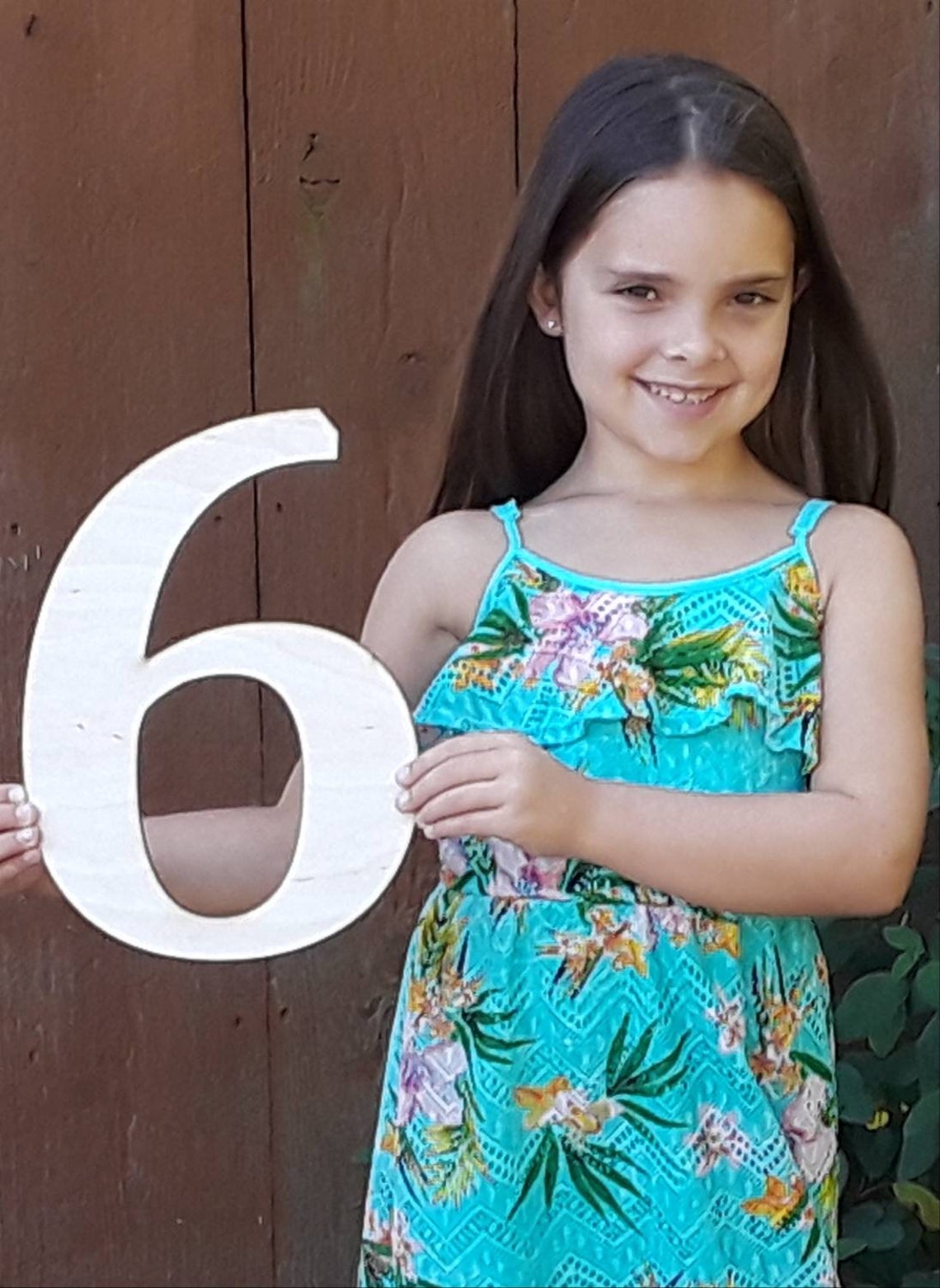 Sixth Birthday Sign 6 Photo Prop Six Photo Shoot for Babies | Etsy