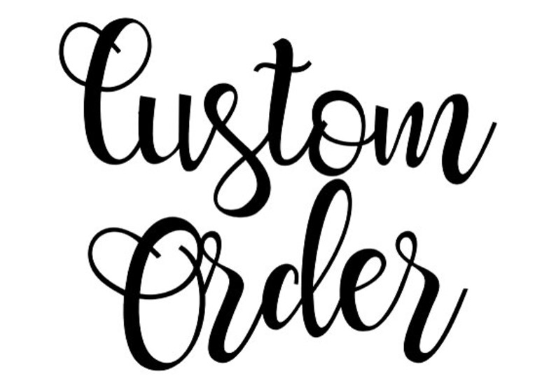 Custom Cursive Sign Last Name Nursery Room ANY 2 Words | Etsy