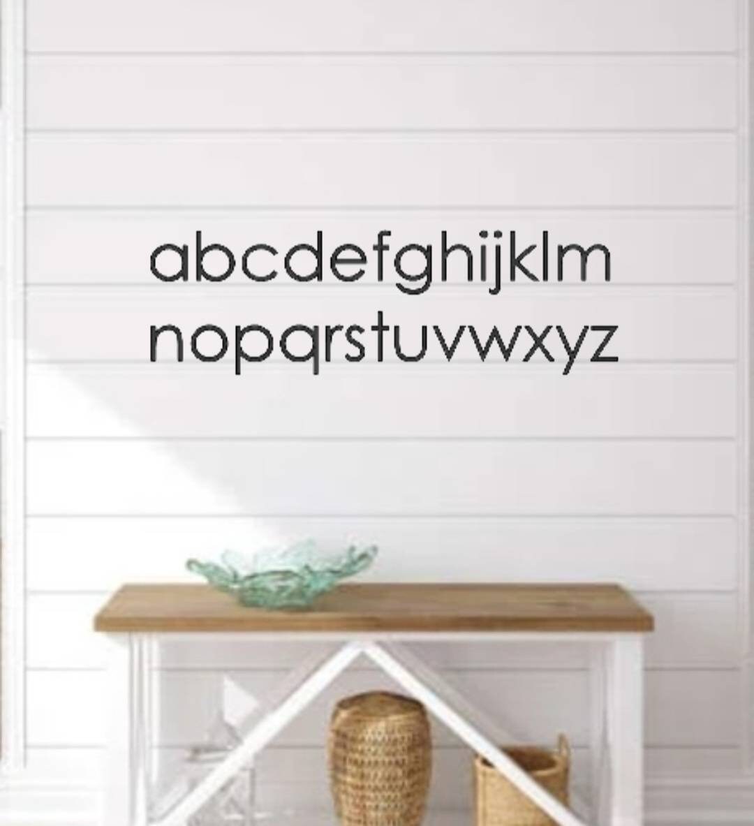 3 Inch Modern Mailbox Numbers | Metal Address Numbers and Letters ...