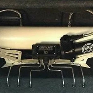 Air Ride Suspension Tank Mount Air Ride Trunk Tray All in One Bracket ...