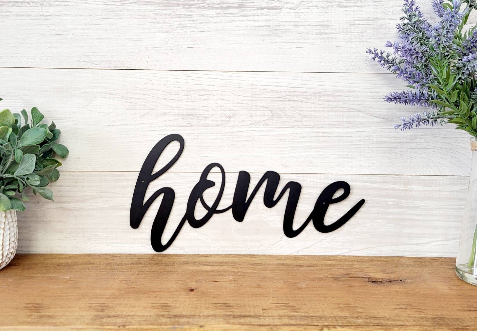 Home Sign Rustic Home Sign Farmhouse Wall Decor Home - Etsy