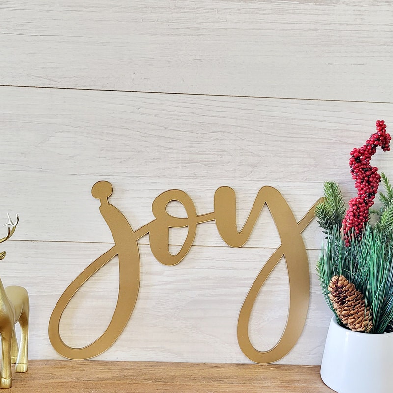 Joy Word - Etsy