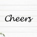 Cheers Sign Metal Cheers Sign Script Cheers Sign Script Font Bar Sign ...