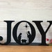Metal Joy Sign | Nativity Sign | Christian Nativity | Manger Scene ...