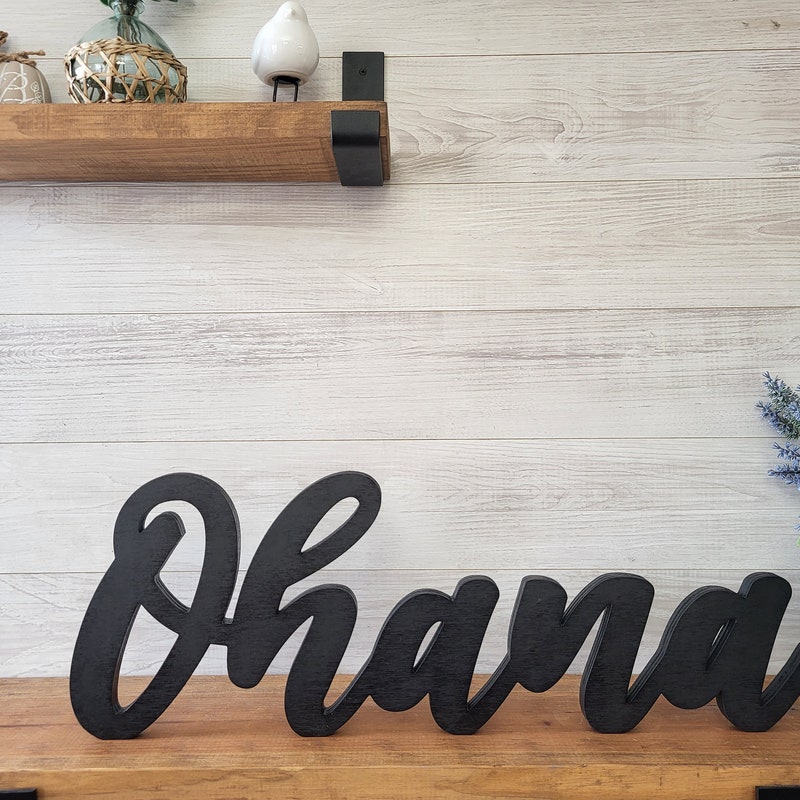 Ohana Wood Sign - Etsy