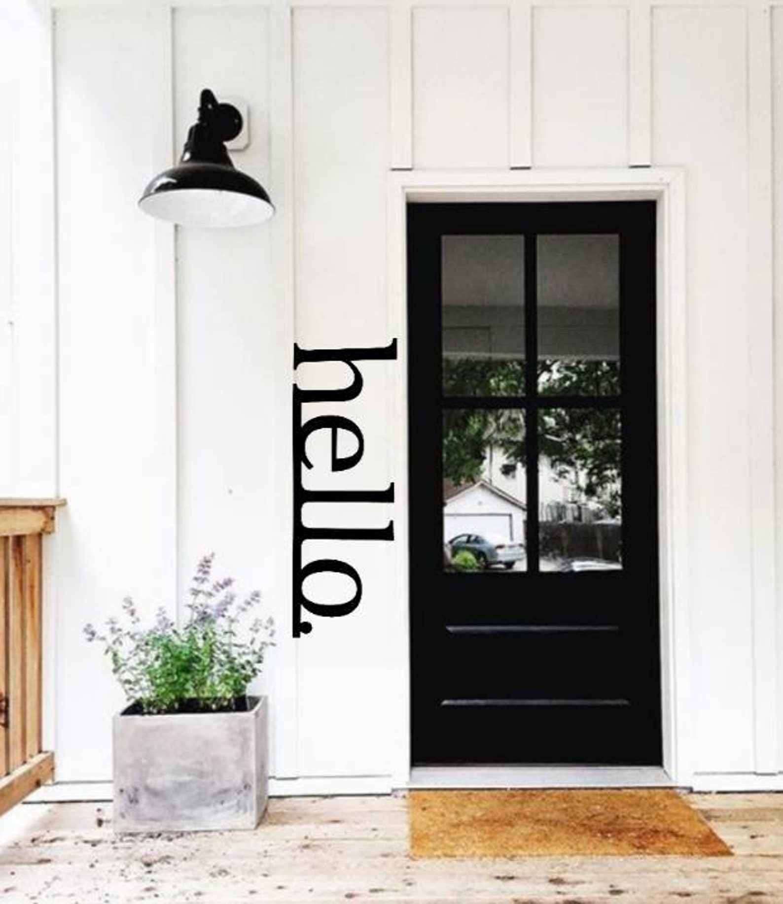 Hello Metal Sign Hello Entryway Sign Hello Metal Word - Etsy