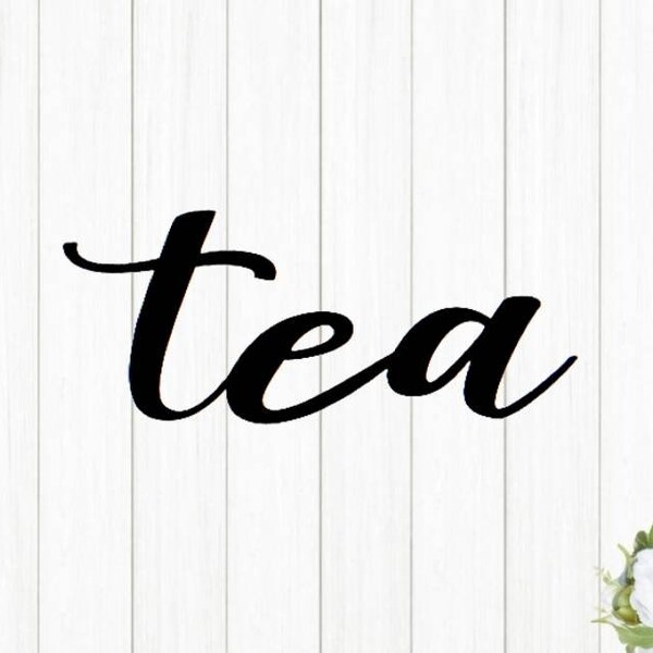 Tea Sign - Etsy