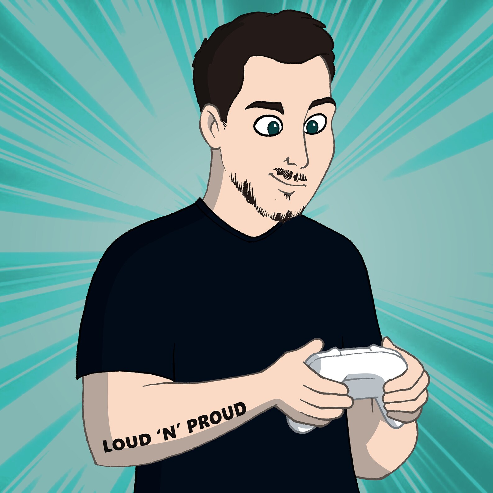 Custom Digital Portrait, Gamer Pic, Personal Portrait, Cartoon Portrait ...