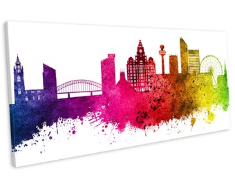 Liverpool skyline | Etsy