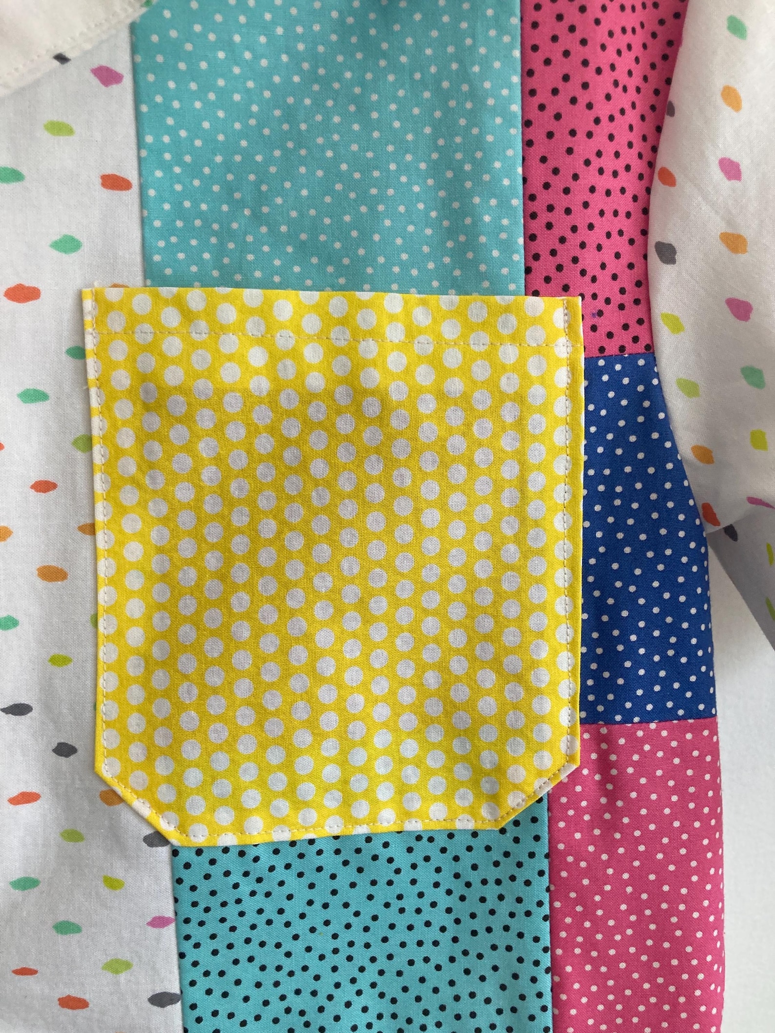 Patchwork Button Up - Etsy