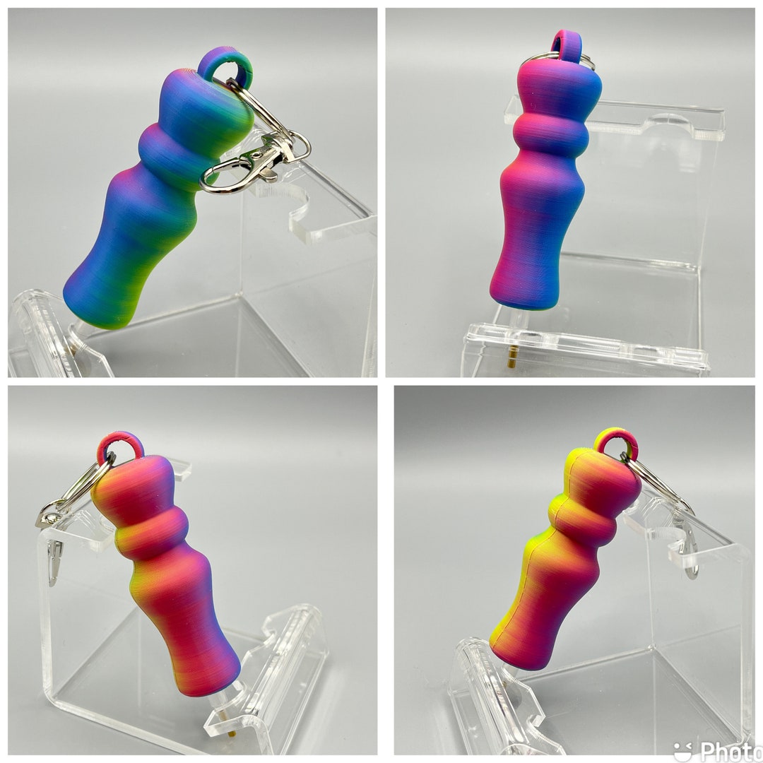 Chunky Mini Keychain 3d Printed Diamond Painting Pen “rainstick” See ...