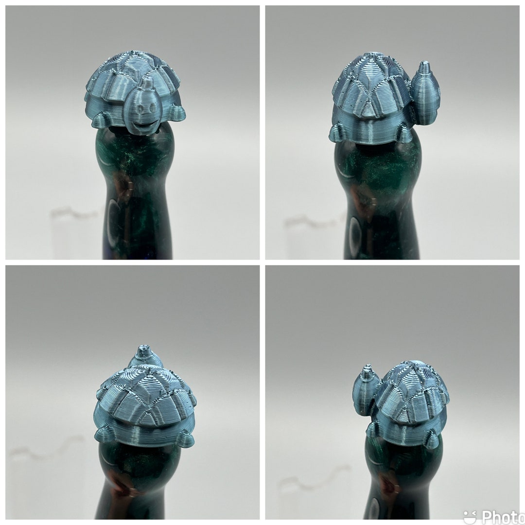 Cute Turtle With Hat Diamond Painting Pen Topper - Etsy