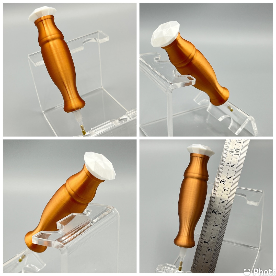 Mini Chunky 3d Printed Diamond Painting Pen Diamond Top - Etsy