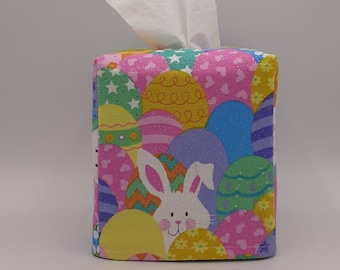 Tissue Box Cover, Easter Tissue Box Cover, Easter Eggstissue Box Cover ...