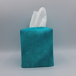 Tissue Box Cover, Turquoise Tissue Box Cover, Turquoise Bling Tissue ...