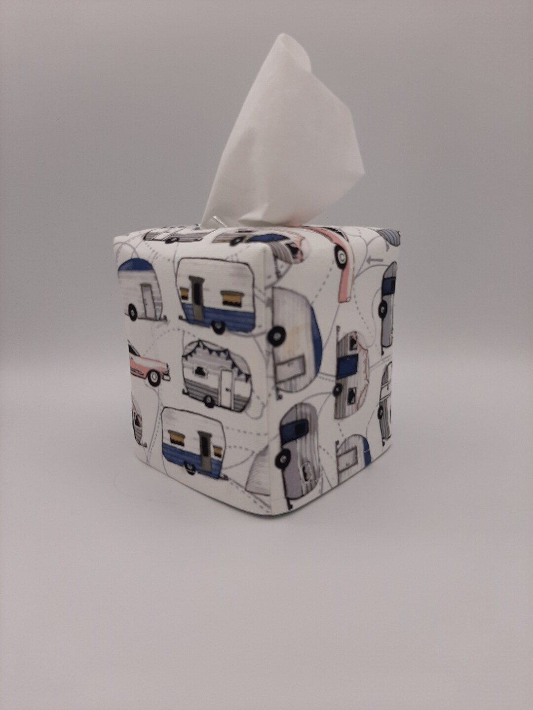 Tissue Box Cover Retro RV Camper Tissue Box Cover RV - Etsy