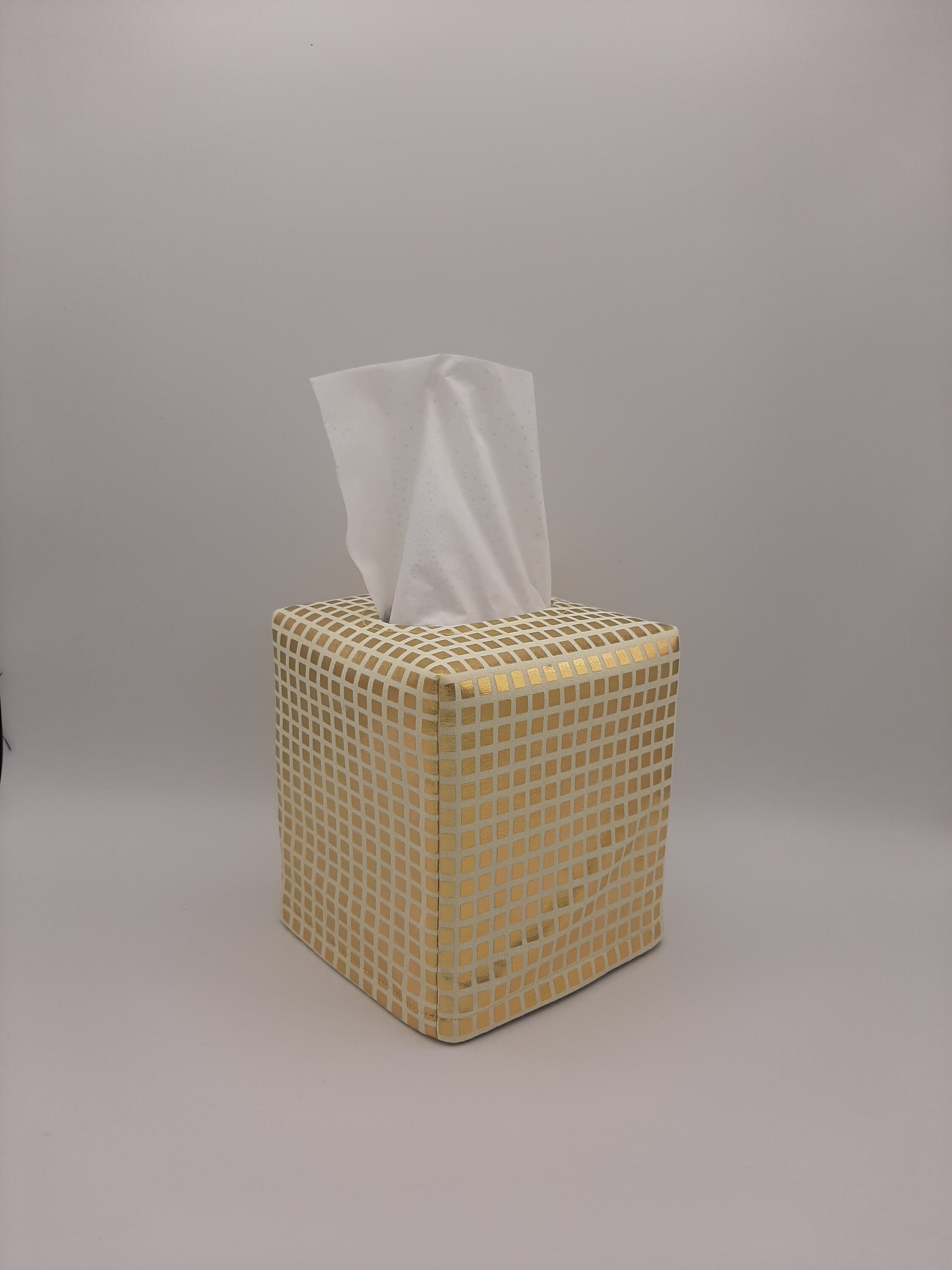 Tissue Box Cover Gold Tissue Box Cover Bling Tissue Kitchen - Etsy