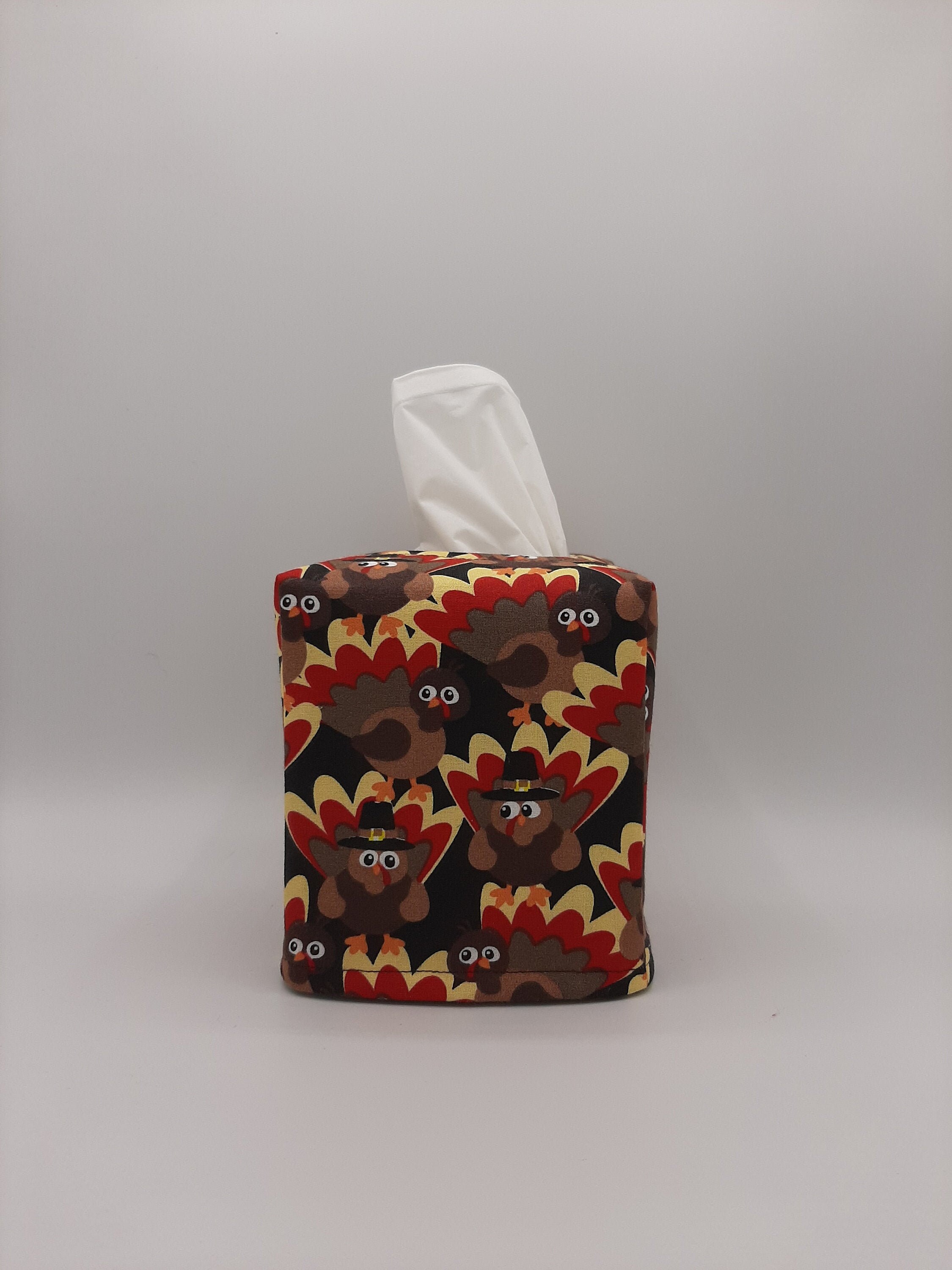 Tissue Box Cover Turkey Tissue Box Cover Thanksgiving Tissue - Etsy