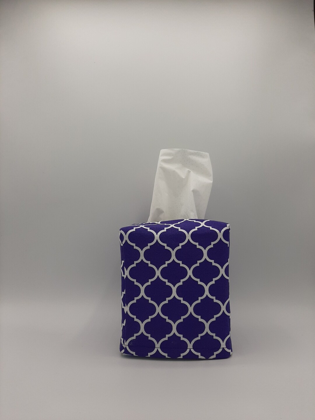 Tissue Box Cover, Purple Tissue Box Cover, Tissue Dispenser ...